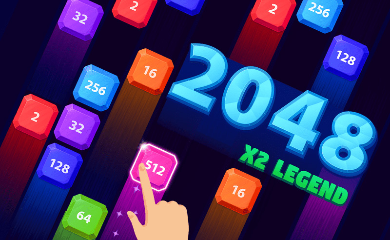 2048: X2 Legend 🕹️ Igraj brezplačno na Play123