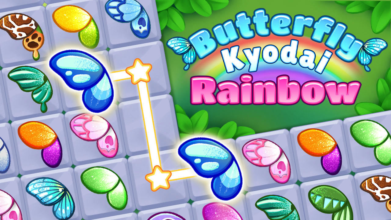 Butterfly Kyodai Rainbow 🕹️ Igraj brezplačno na Play123
