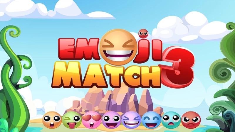 Emoji Match 3 🕹️ Igraj brezplačno na Igre123