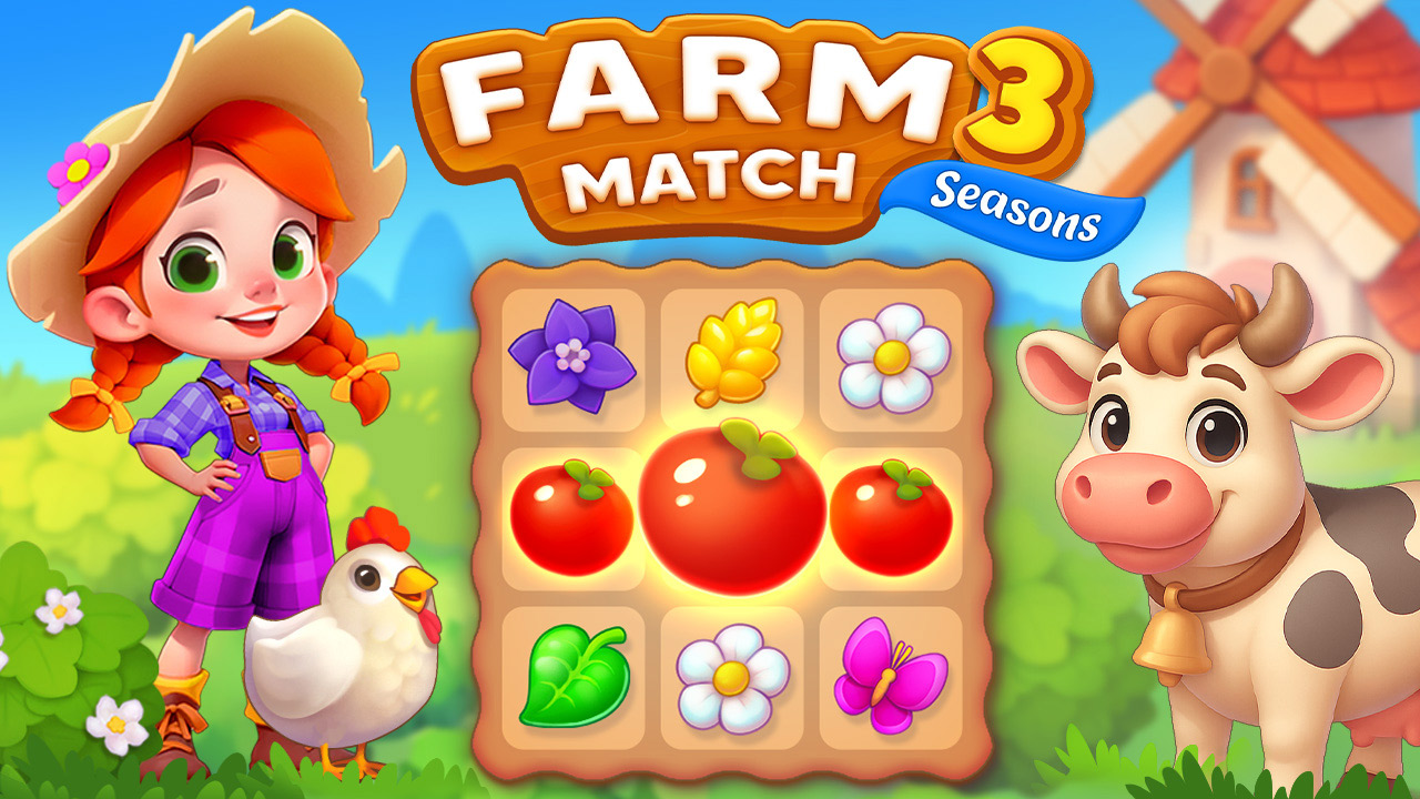 Farm Match Seasons 3 🕹️ Igraj brezplačno na Play123