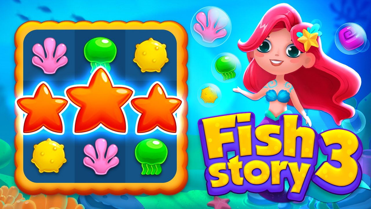 Fish Story 3 🕹️ Igraj brezplačno na Play123