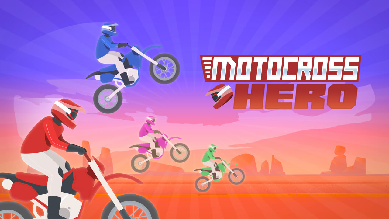Motocross Hero 🕹️ Igraj brezplačno na Play123