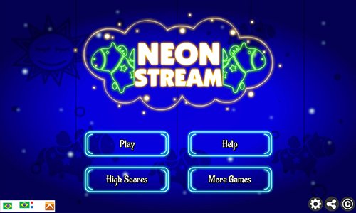 Neon Stream 🕹️ Igraj brezplačno na Igre123
