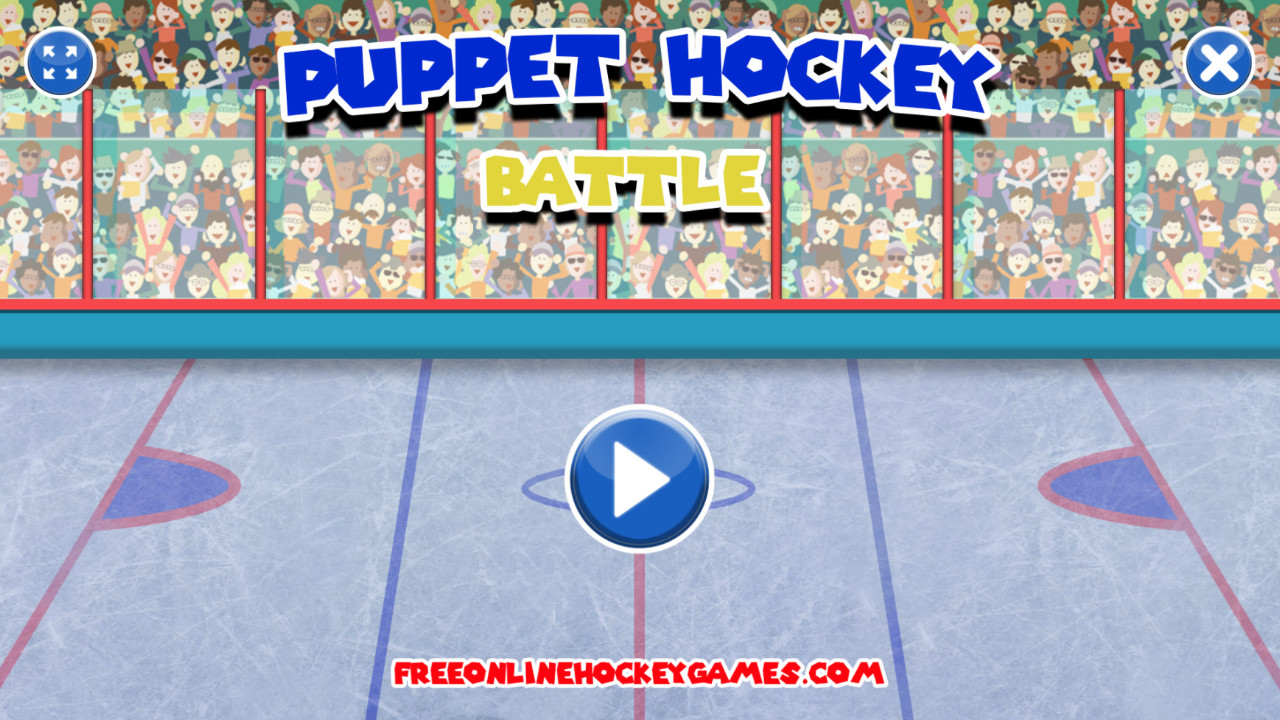 Puppet Hockey Battle 🕹️ Igraj brezplačno na Play123