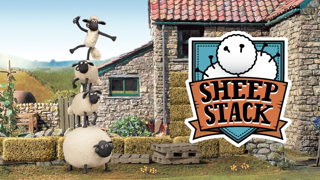 Shaun the Sheep: Sheep Stack 🕹️ Igraj brezplačno na Play123