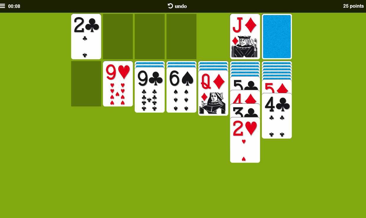 Simple Solitaire 🕹️ Igraj brezplačno na Play123