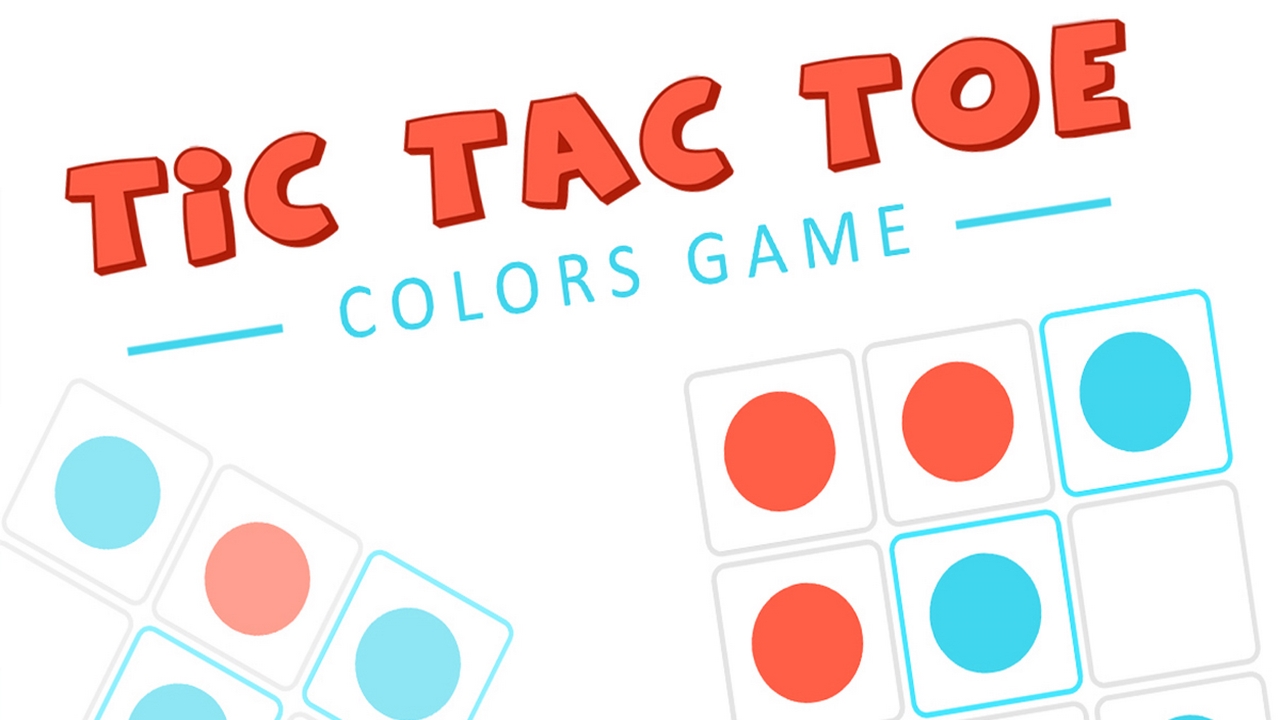Tic Tac Toe Colors Game