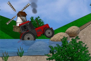 Igra Tractor Trial na Igre 123